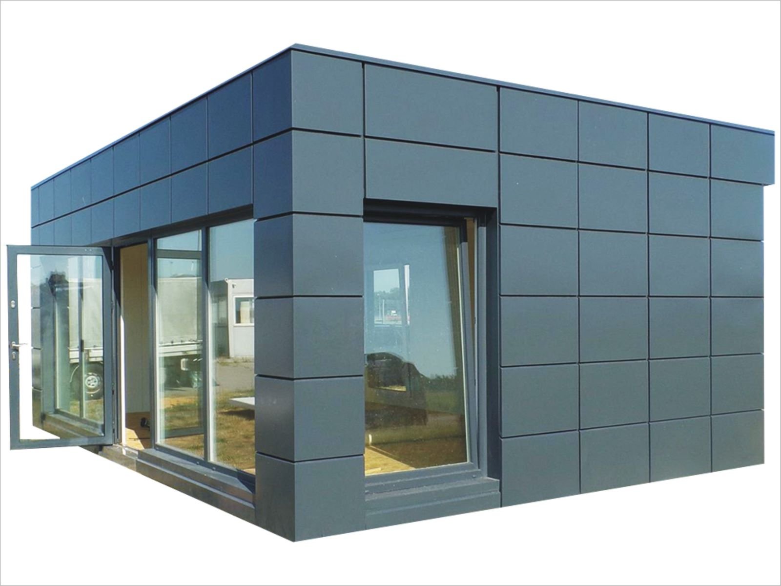 Container Gartenhaus - Büro isoliert kaufen