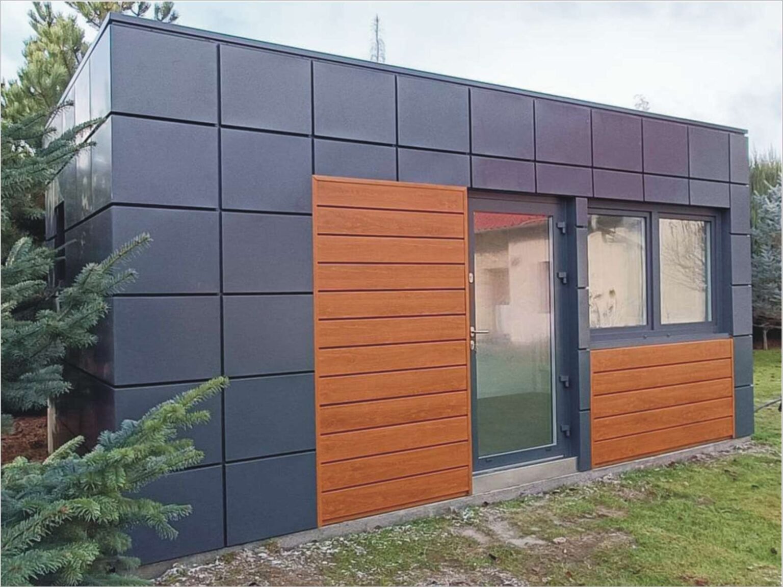 Container Gartenhaus - Büro isoliert kaufen