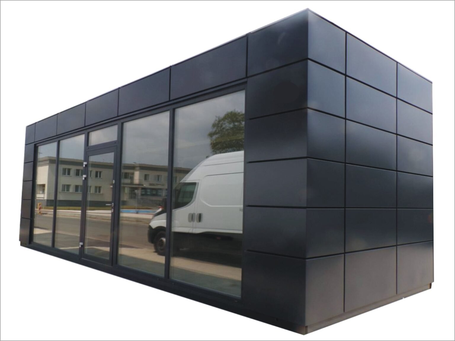 Container Gartenhaus - Büro isoliert kaufen